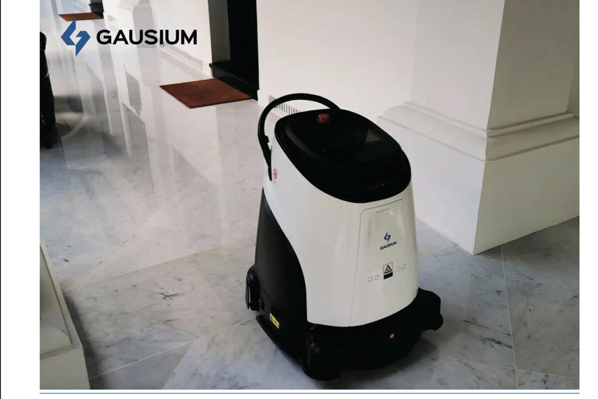 La gama de limpieza inteligente de Gaussian Robotics