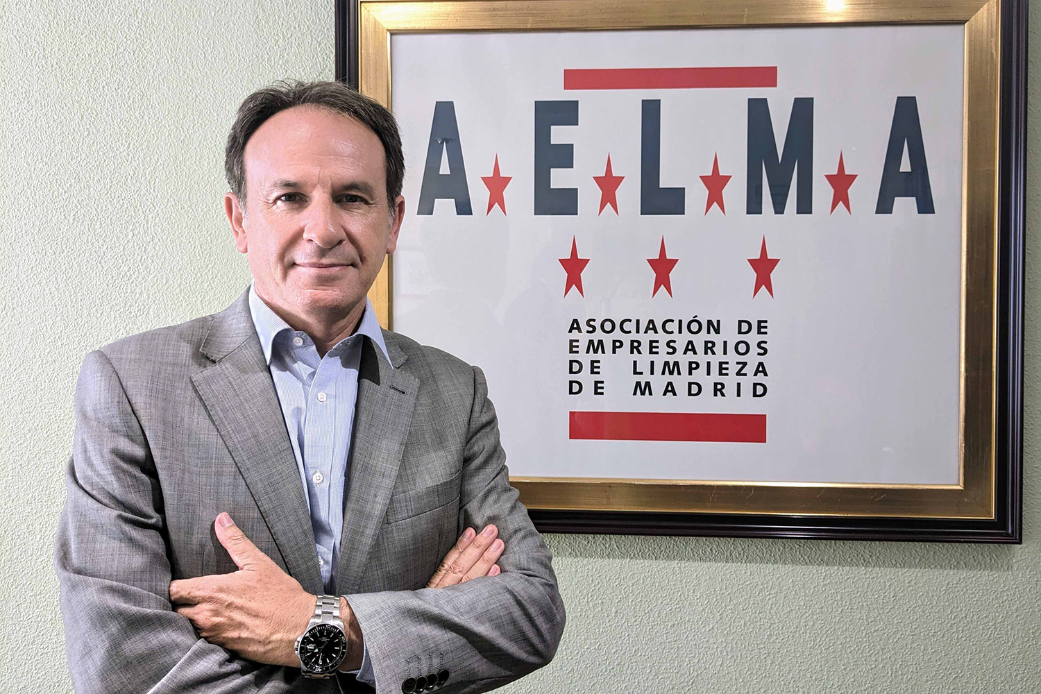 Jesús Martín reelegido como presidente de AELMA - Limpiezas